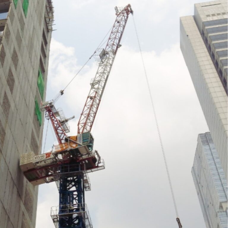 Luffing Jib tower Cranes Ideal for Metro & High-Rise Builds